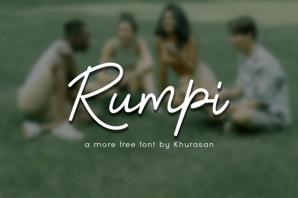 Rumpi | Wordmark Fonts | Free and Premium Fonts